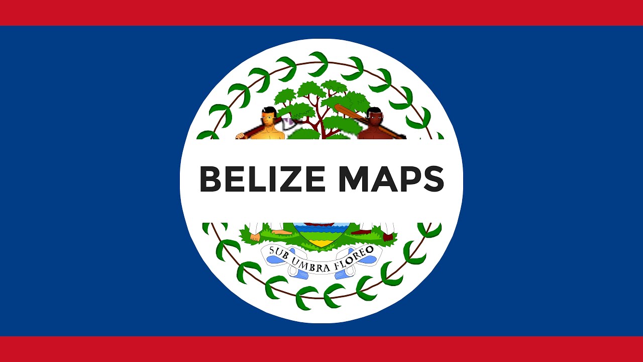 Belize Keynote Maps Templates