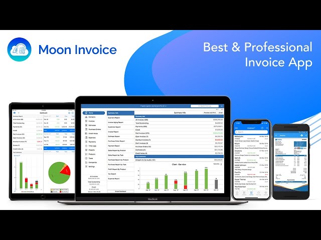 Moon Invoice Pricing, Features & Reviews 2022 - Free Demo