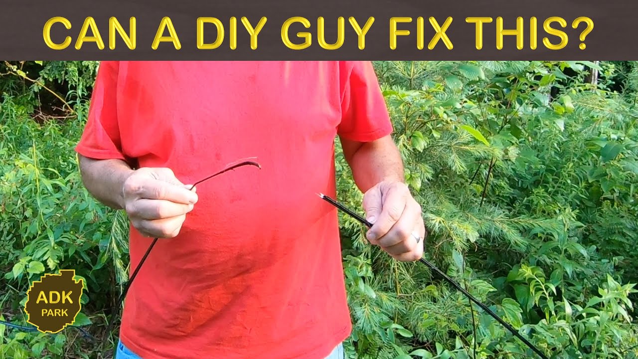 BROKEN FIBER OPTIC CABLE - Can this be fixed?