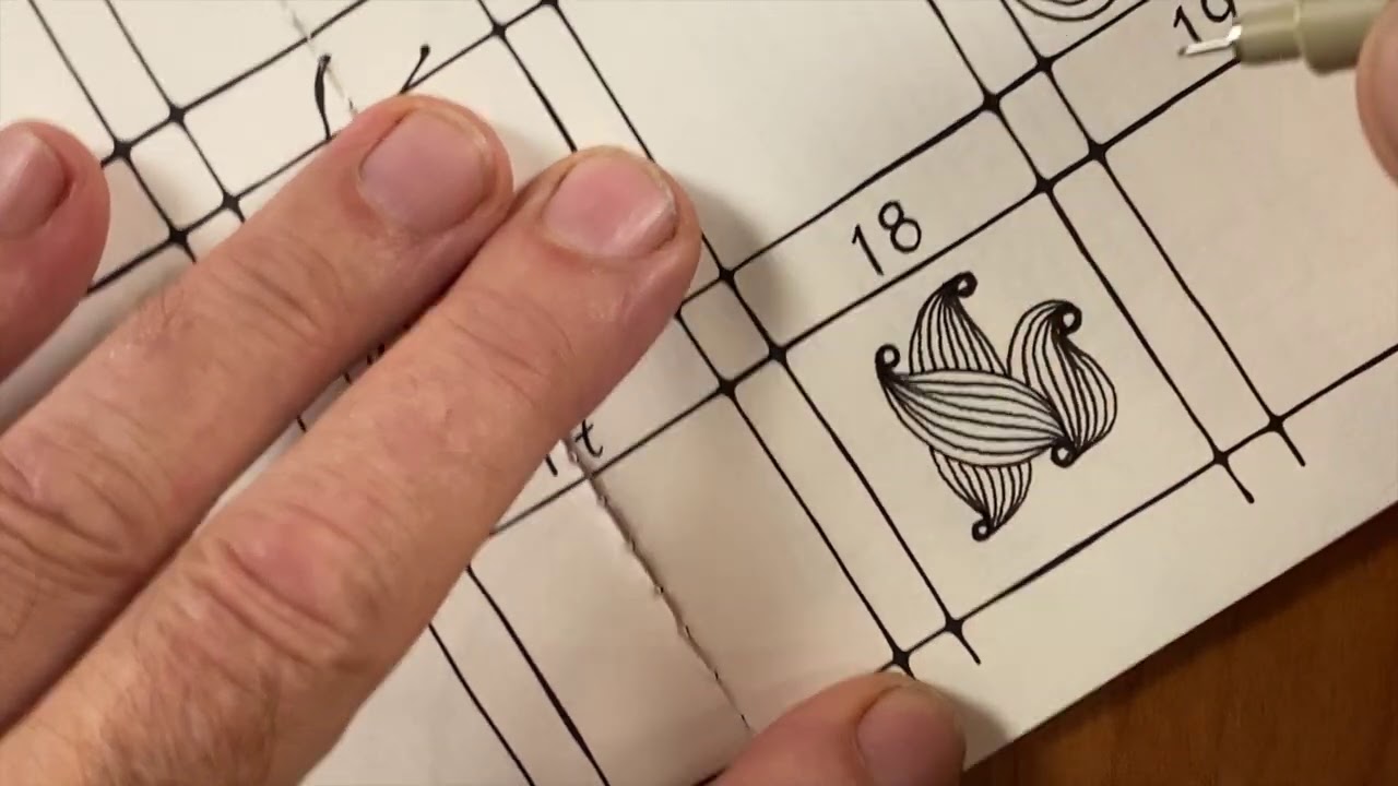 Zentangle Project Pack No. 10 - Day 3