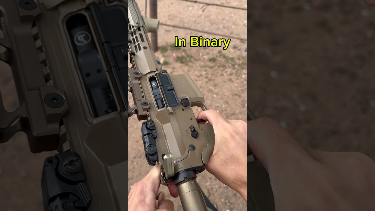 How a binary trigger works #ar15 #guns #shooting #binarytrigger #franklinarmory #aeroprecision