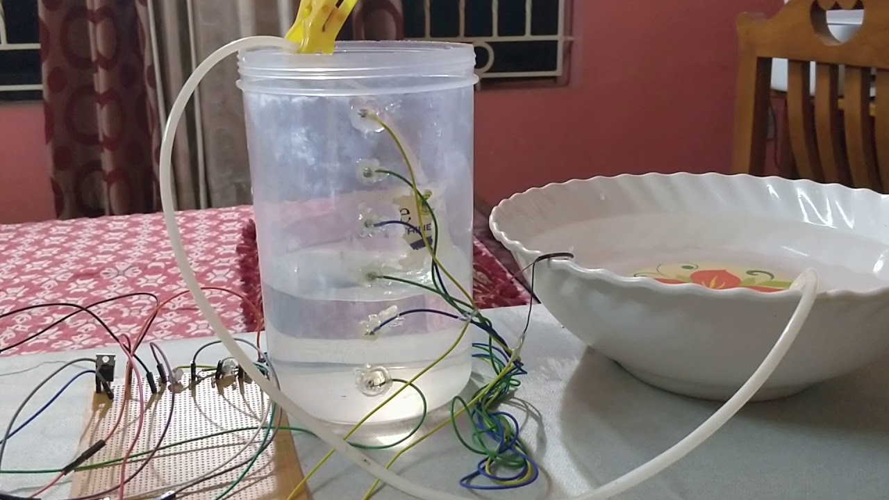 Automated water level control