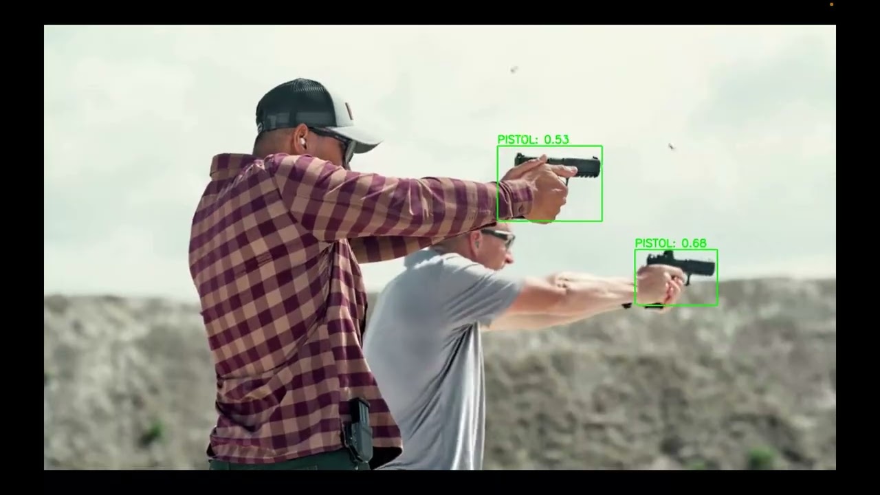 Handgun Object Detection with YOLOv8