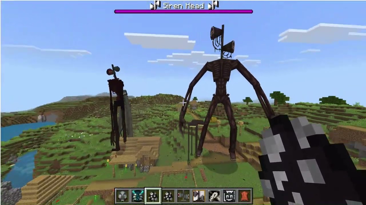 Siren Head Mod in Minecraft