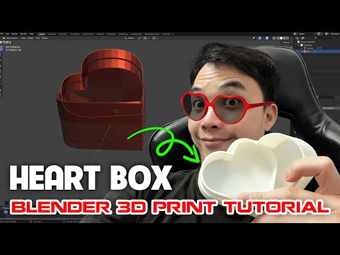 Free STL file Heart Box 💜・3D printing idea to download・Cults