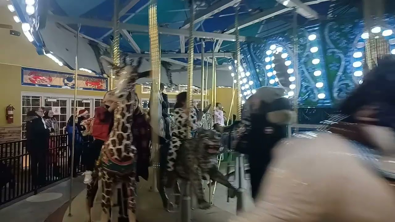The Endangered Species Carousel at Turtle Back Zoo NJ