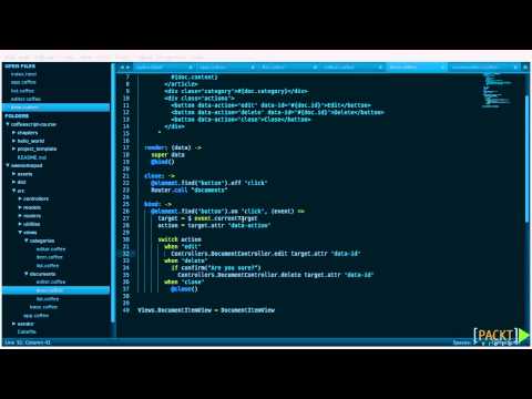 Learn Building an Application with CoffeeScript Tutorial Global Events| packtpub com - Mind Luster