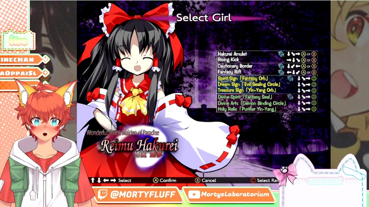 WE ARE THROWING HANDS 【Touhou Immaterial and Missing Power】