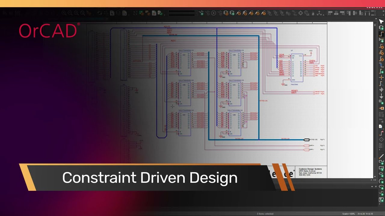 Constraint Driven Design | OrCAD PCB Designer