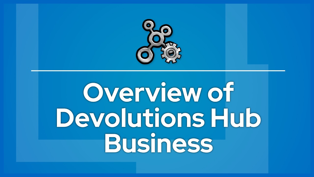 Overview of Devolutions Hub Business
