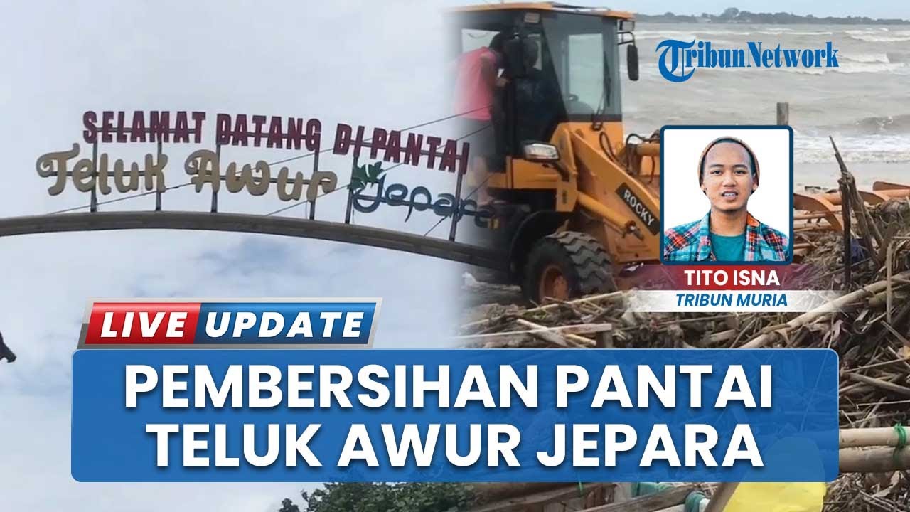 Tumpukan Sampah Laut Membanjiri Pinggiran Pantai Teluk Awur Jepara ...