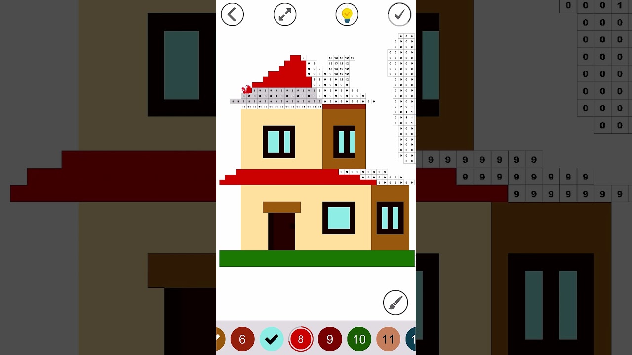 Pixel Art Book Paint By Number #pixelart