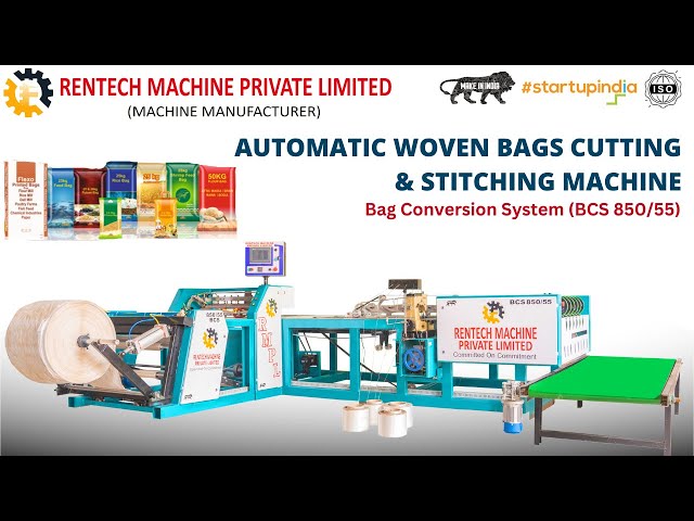 Bag Conversion Machine - 40 Bags/Minute Bag Conversation Line Machine ...