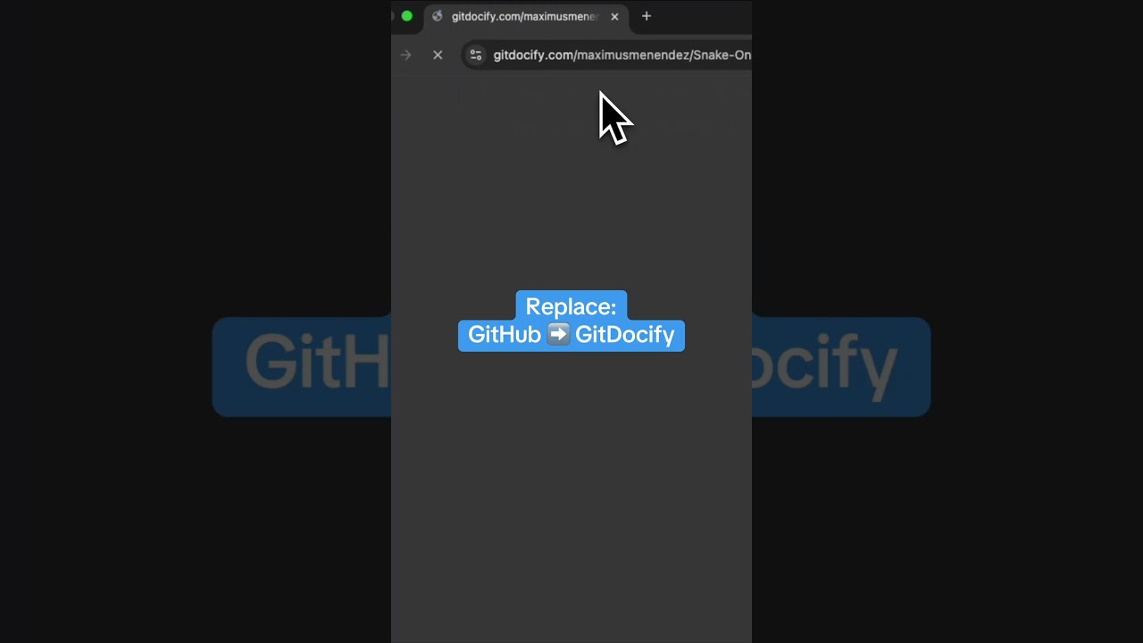 GitDocify is 🔥 for your code projects 🧑‍💻 #github #codewithme #softwaredeveloper #techtok #code