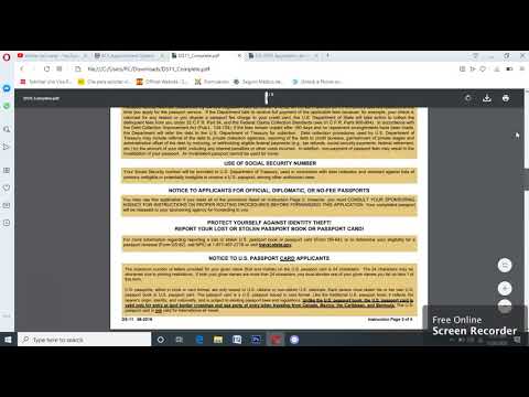 REPORTE CONSULAR DE NACIMIENTO FUERA DE ESTADOS UNIDOS - (Tutorial)