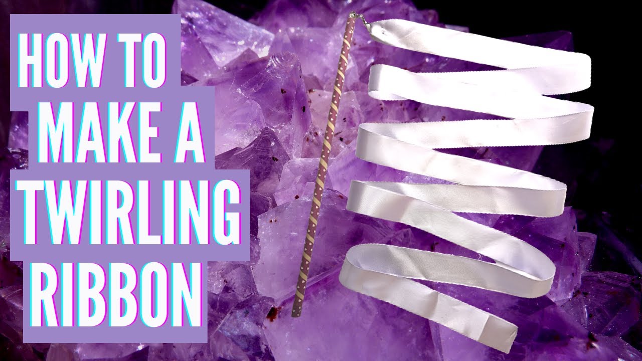 DIY Twirling Ribbon | Dance Ribbon | Handmade