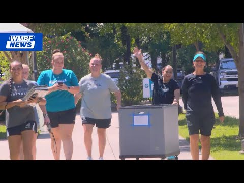 Coastal Carolina University welcomes students moving onto campus