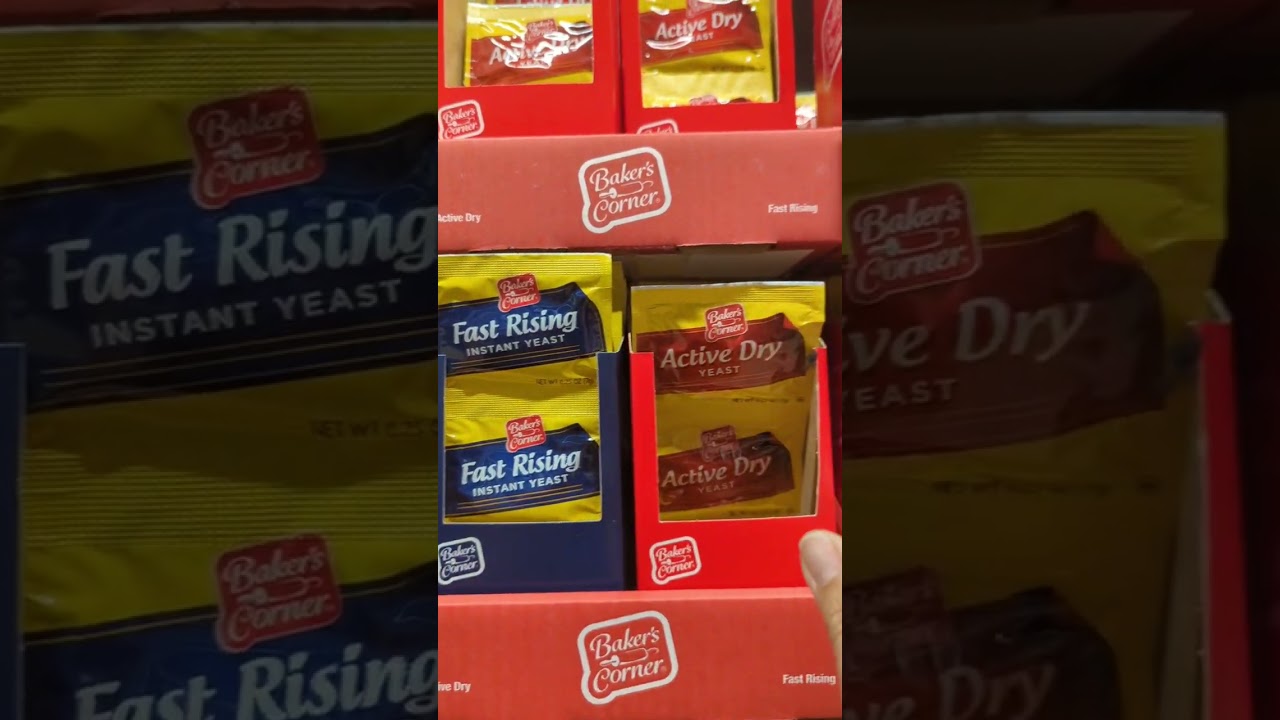 Diferencias entre  levadura instantánea  (instant rise) y levadura seca activa (active dry yeast)