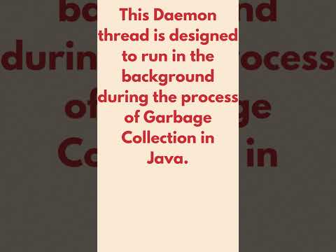 Explain Daemon Thread