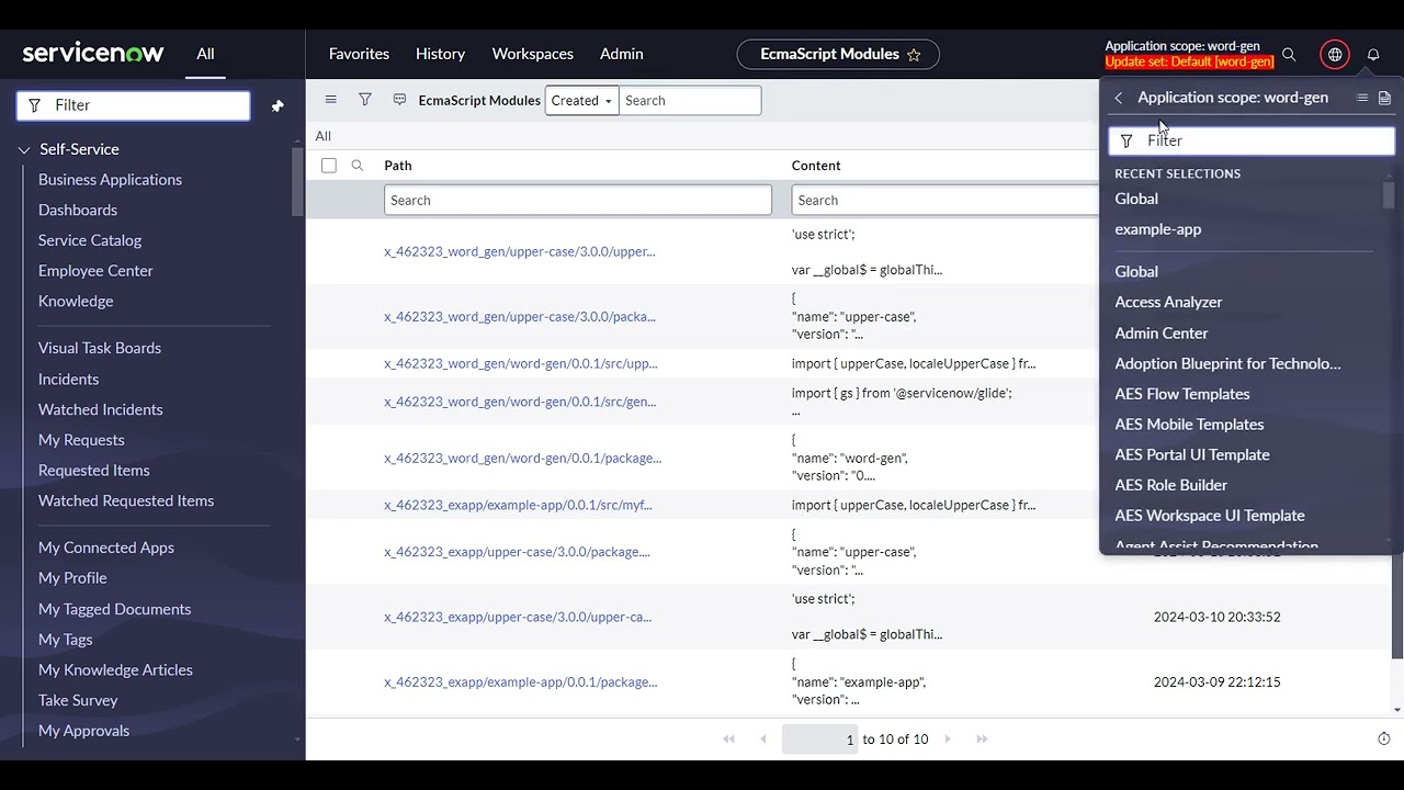 ServiceNow SDK: CLI now-sdk fetch