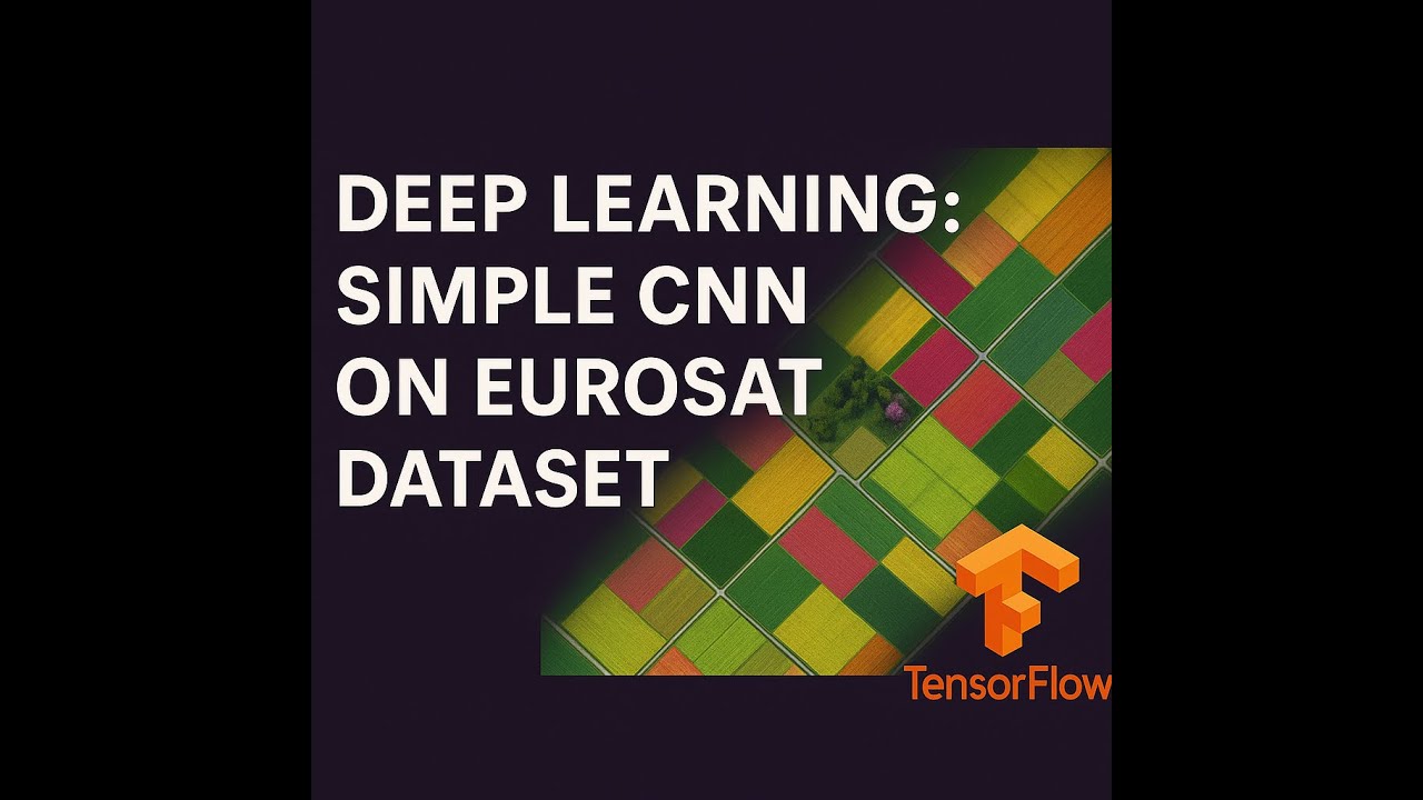 Lab 1c. Deep Learning for Geospatial Data Analysis: Simple CNN on EuroSAT Dataset