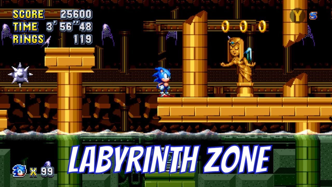 Sonic Mania - Labyrinth Zone Mod Showcase