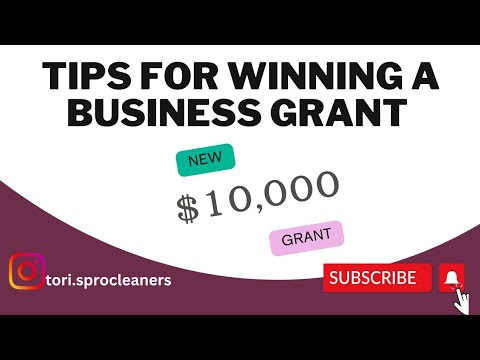 Tips for Winning a Business Grant | Business Funding | New $10,000 Grant