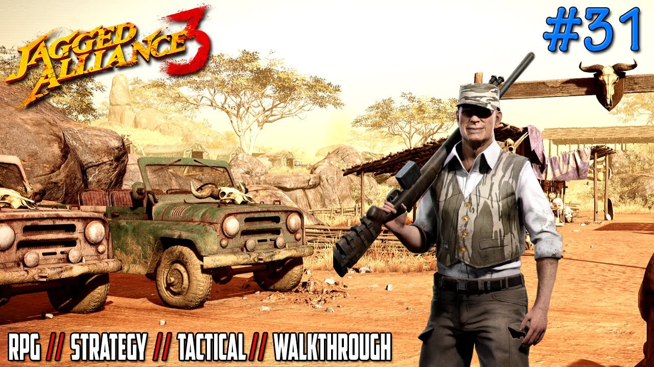 Poacher Camp // JAGGED ALLIANCE 3 // WALKTHROUGH // - 31