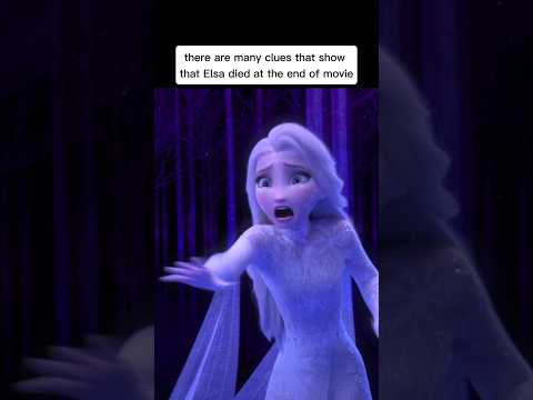 Elsa Died in Frozen 😱😱😱 #frozen2 #frozen #elsa #anna #facts #disney #shorts
