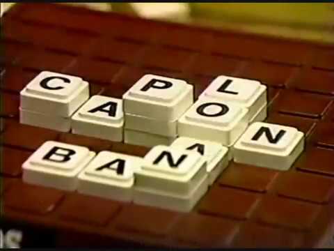 Upwords Milton Bradley Board Game Ad (1985)