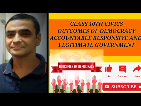 CLASS 10 CIVICS ????????#OUTCOMES OF DEMOCRACY ???? #ACCOUNTABLE ,RESPONSIVE AND LEGITIMATE GOVERNMENT