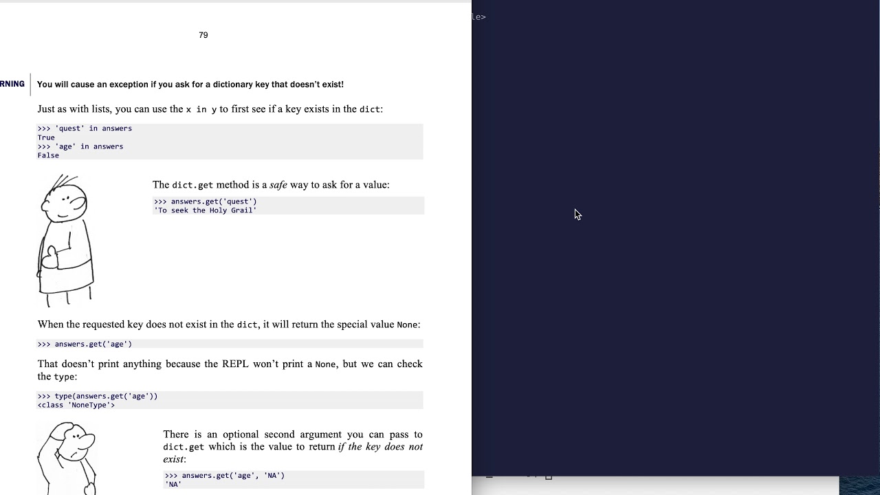 Tiny Python Projects: Ch 4 Pt 3 (The dict.get method)