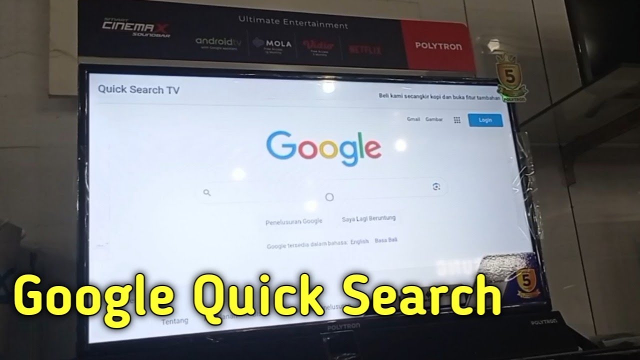 Cara Menginstal Google Pencarian Di TV Android Polytron