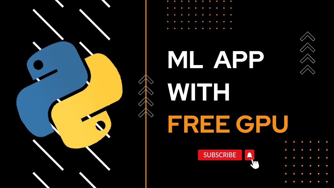How to Create GPU-Powered ML Apps in Python for Free |  #ai #stablediffusion