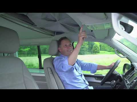 Volkswagen California T6 - Open the pop up roof