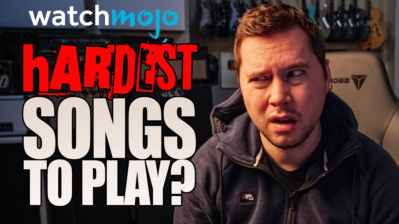 The TOP 10 HARDEST SONGS to Play on Guitar (according to WatchMojo)