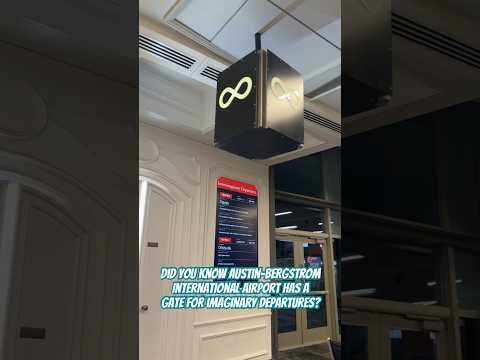 Check this out next time you fly through Austin-Bergstrom Airport! 🪄 🎫 #travel #airport #austin