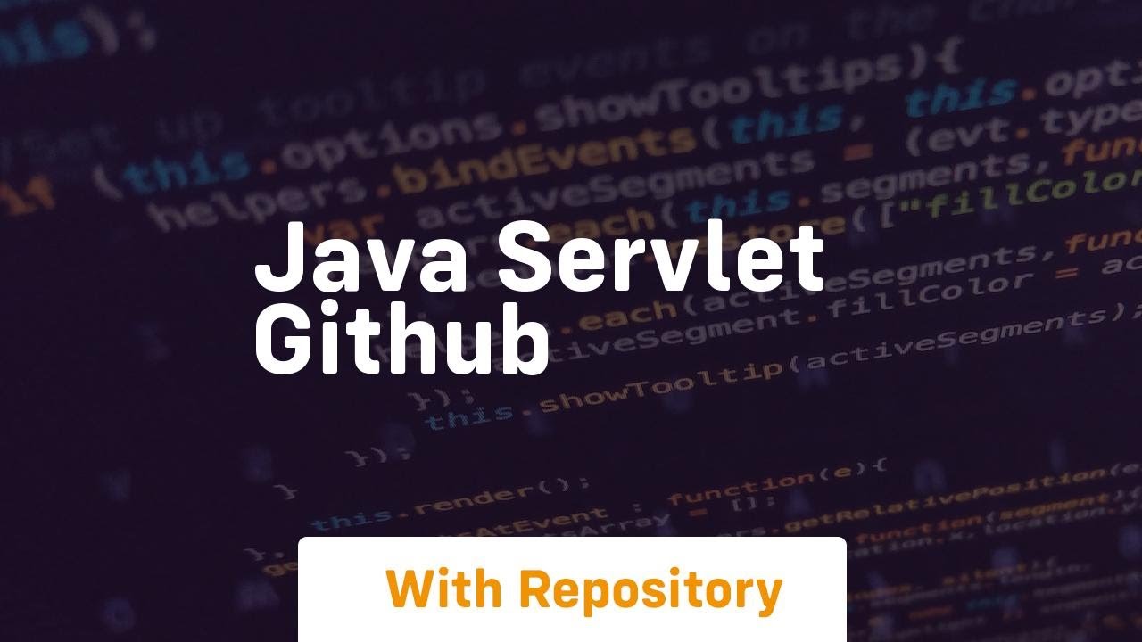 java servlet github