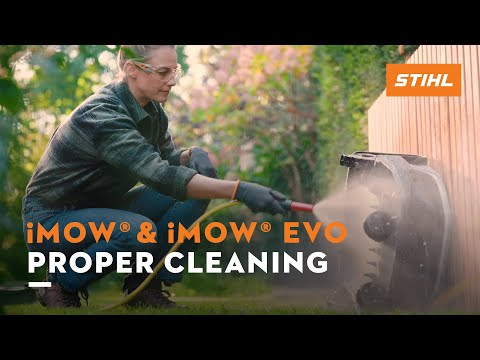 STIHL iMOW® robotic lawn mower I iMOW® cleaning