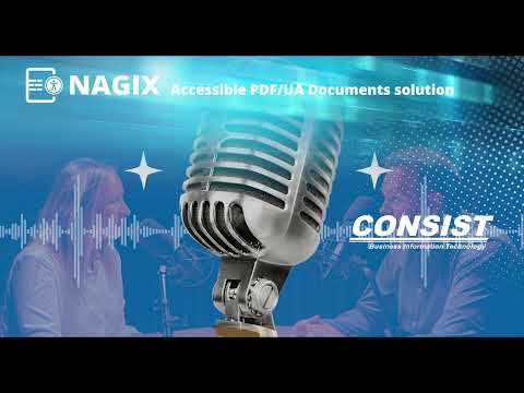 NAGIX - Accessible Documents PDF UA solution - By Consist