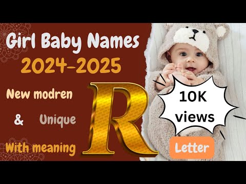 #R letter Girl Baby Names #Girl baby names start with 🇷 letter #Baby Girl names new modren &unique 🥰