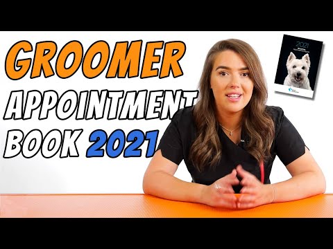NEW Dog Groomer Appointment Book 2021 - Must-Have Product | Christies Direct