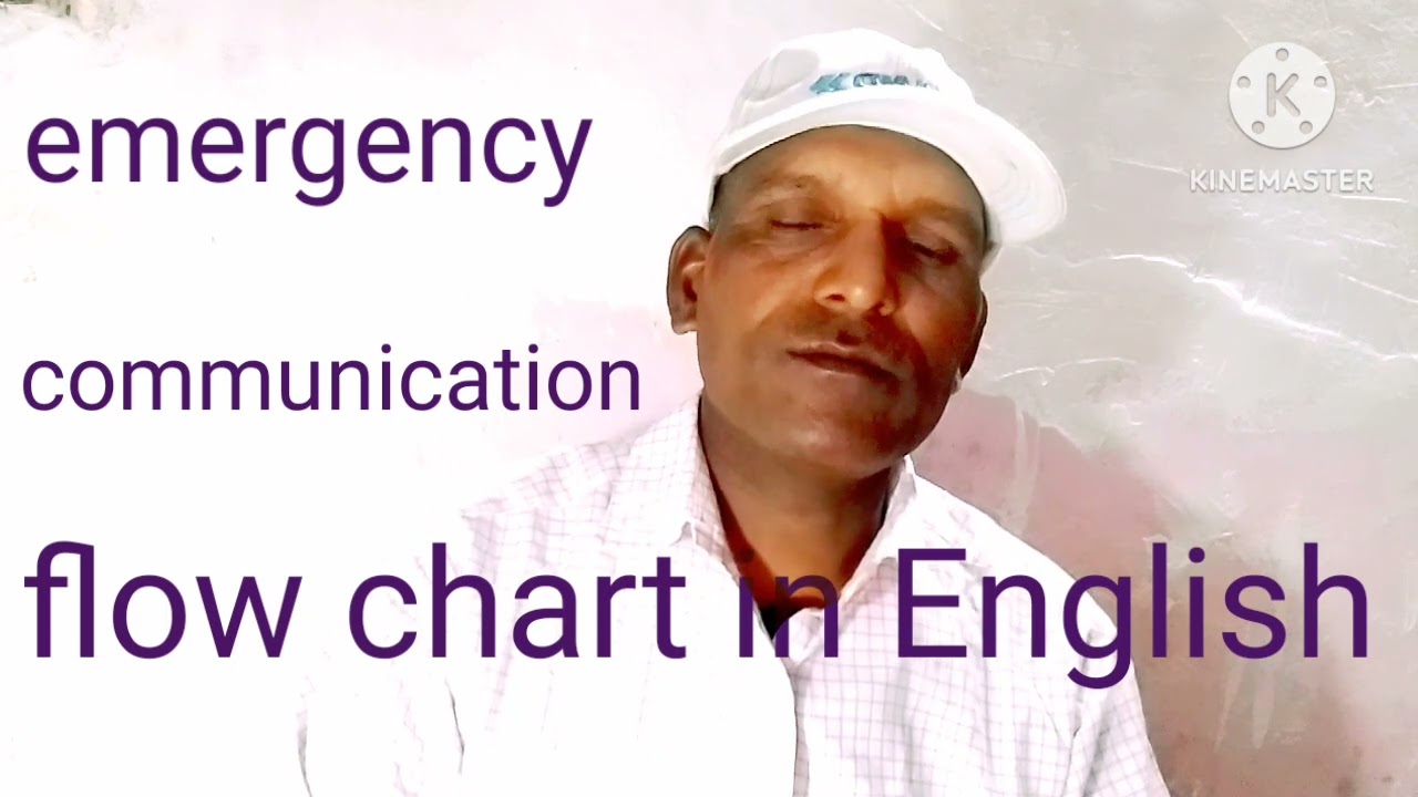 emergency communication flow chart.
