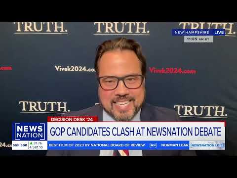 Vivek 2024 Deputy Communications Director Stefan Mychajliw Appears on News Nation December 7th, 2023