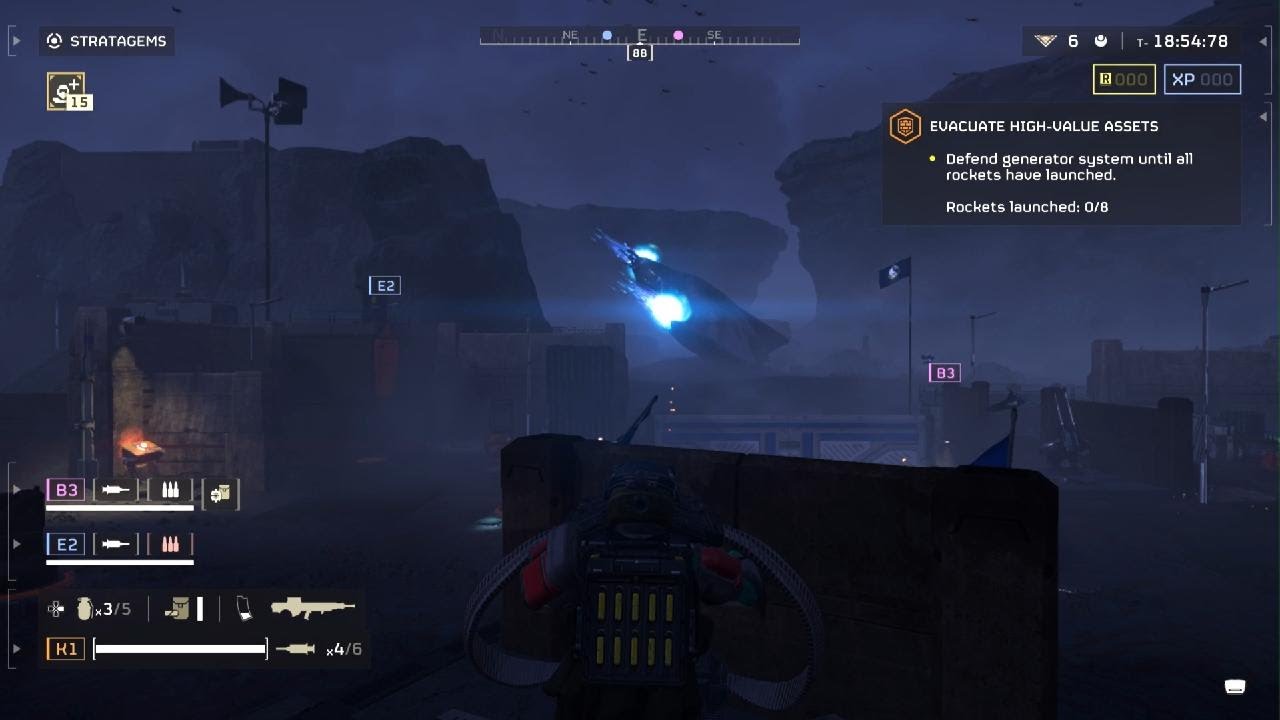HELLDIVERS 2 - Illuminate Ship Glitch