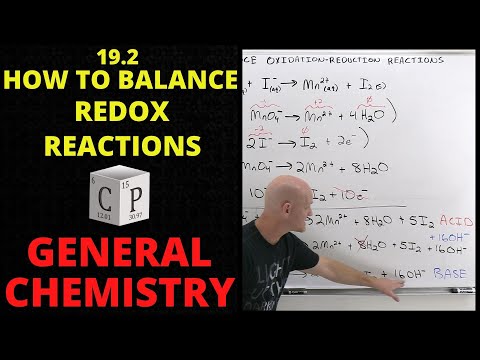 Half-Reaction Method — Balancing Redox Reactions - Expii