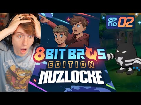 CUSTOM SHINIES!? | Pokemon 8bitbros Version Nuzlocke (3DS ROM HACK) EP 02