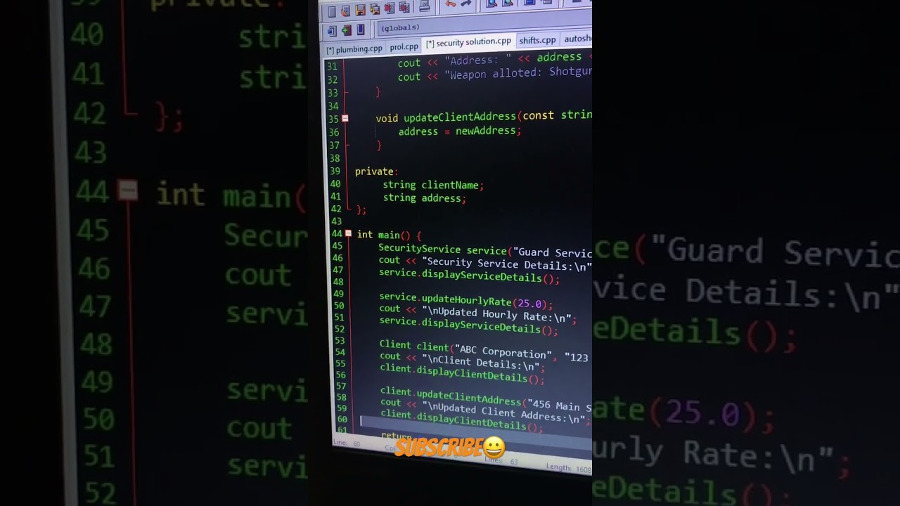 guard service IDE dev c++ #cppprogramming