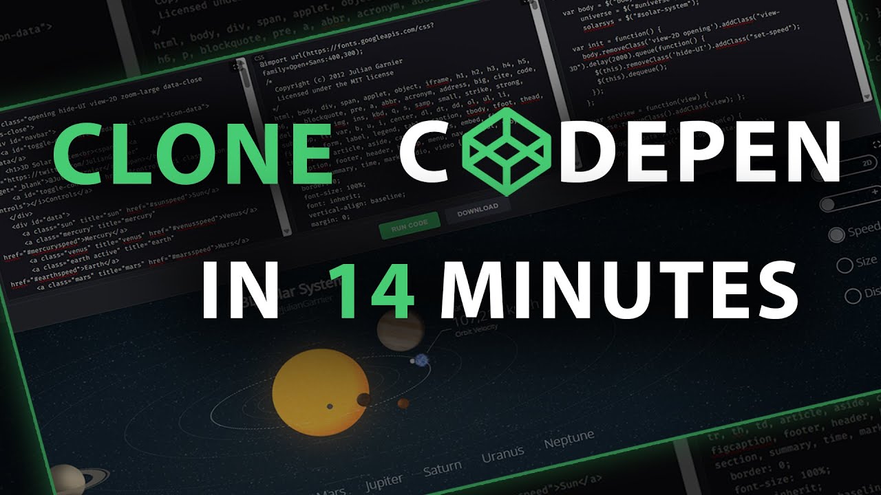 Build a CodePen Clone in 14 Minutes with ChatGPT & DeepSeek | HTML, CSS & JavaScript Tutorial