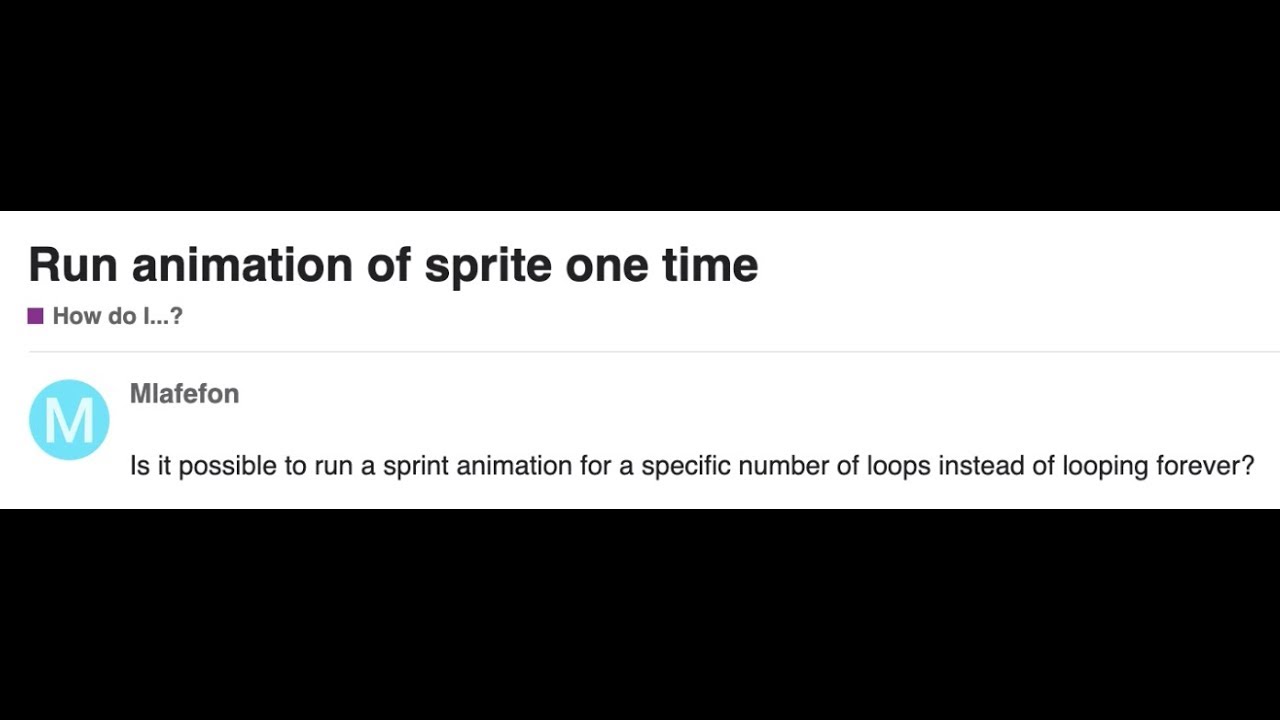 Animation Loop Limiting | GDevelop 5 Tutorial